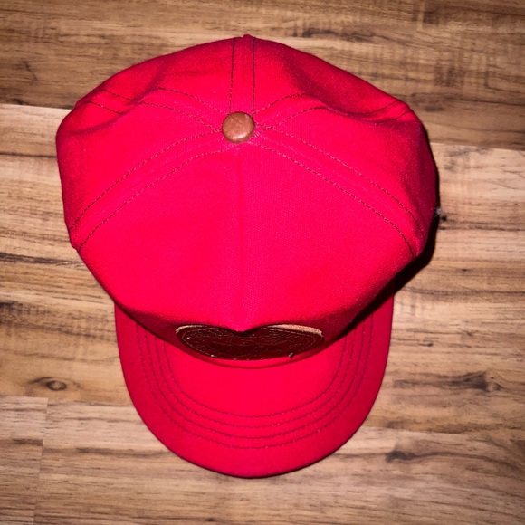 Duluth Pack | Accessories | Vintage Duluth Pack Oil Tin Cloth Strapback Cap Baseball Hat Red ...